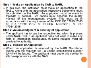NABL ( NATIONAL ACCREDITATION BOARD DOR TESTING AND CALIBRATION ...