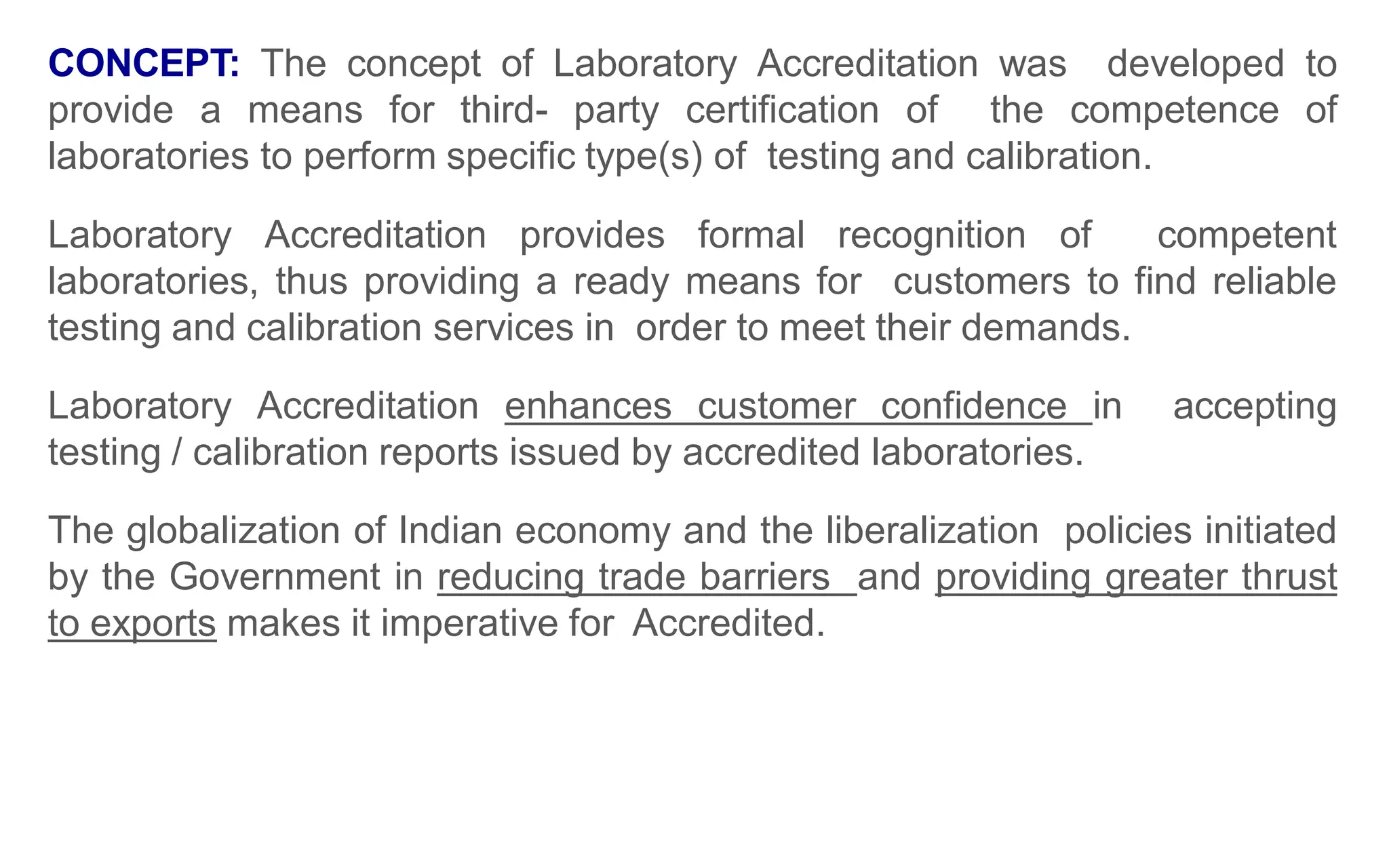 National Accreditation Board for Testing and Calibration Laboratories | PDF