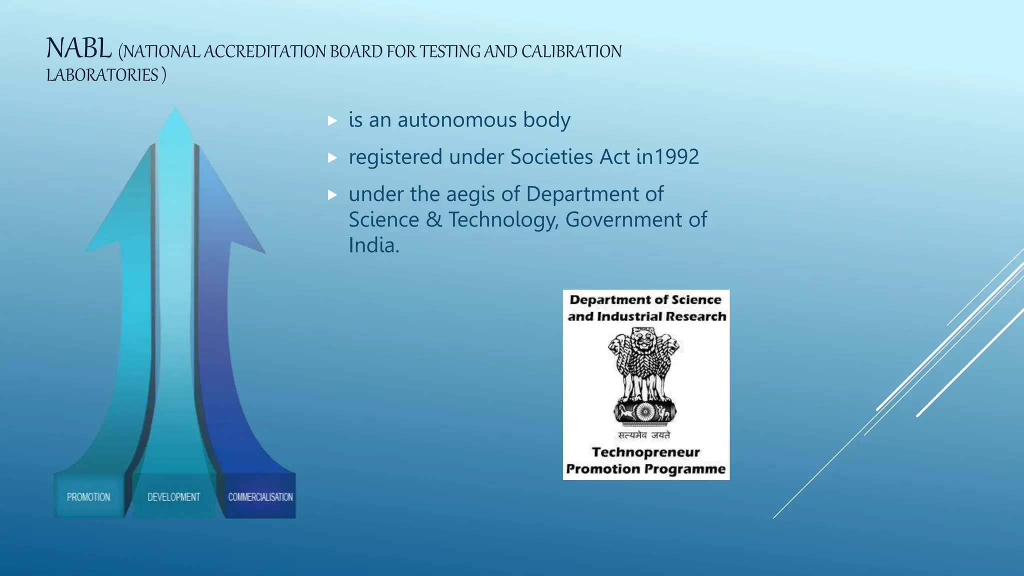 What is NABL and how to get its accreditation and its scope. | PPT
