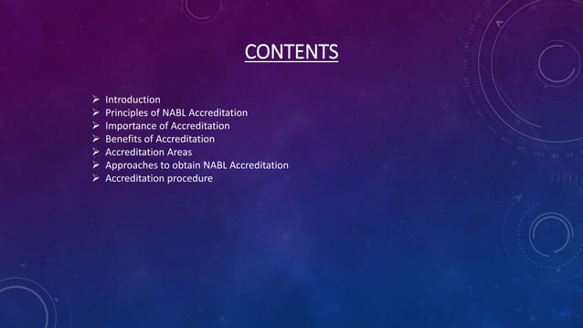 National Accreditation Board For Testing And Calibration Laboratories Nabl Pptx
