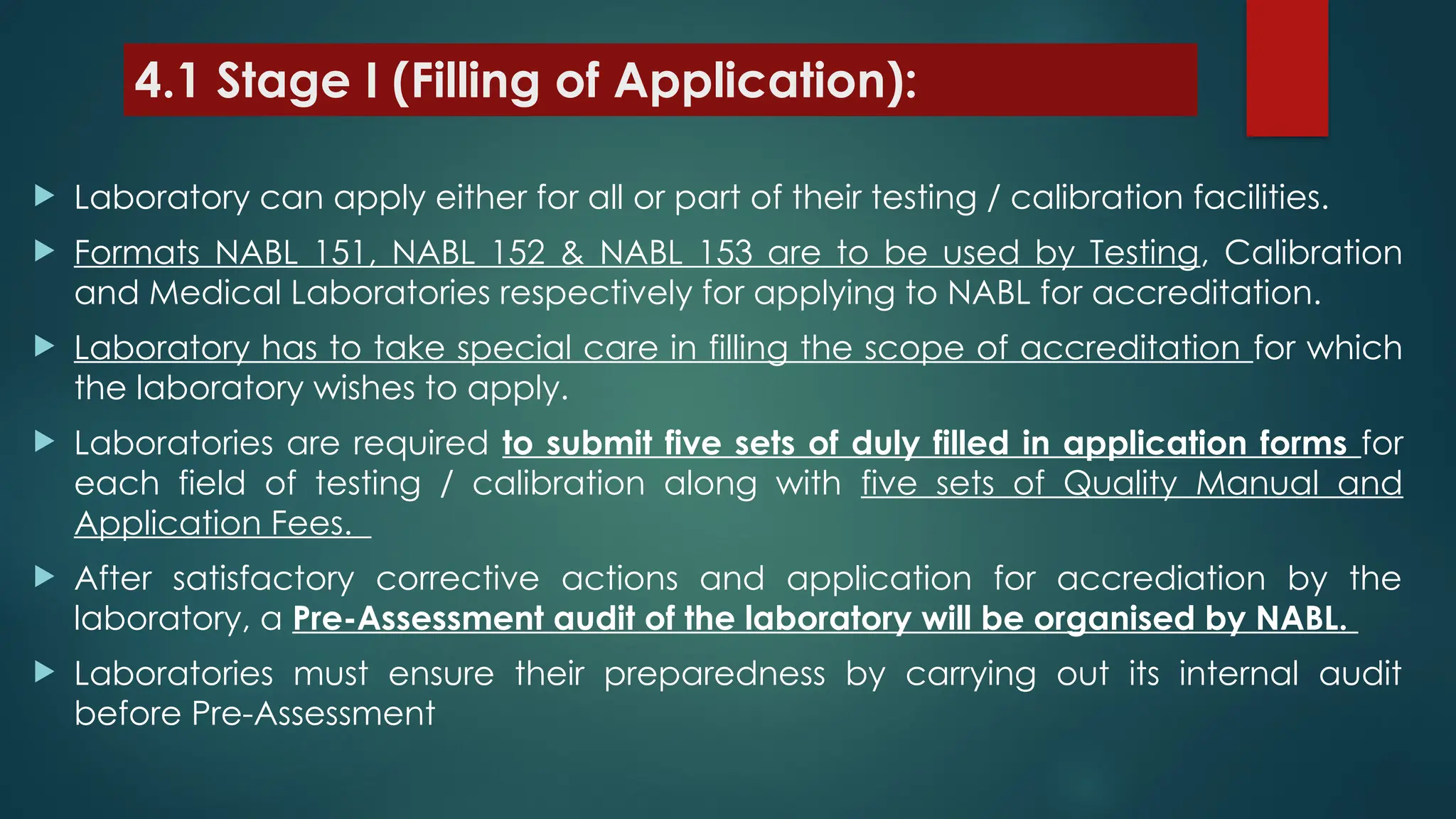 NABL accreditation : Principles and procedures | PPTX
