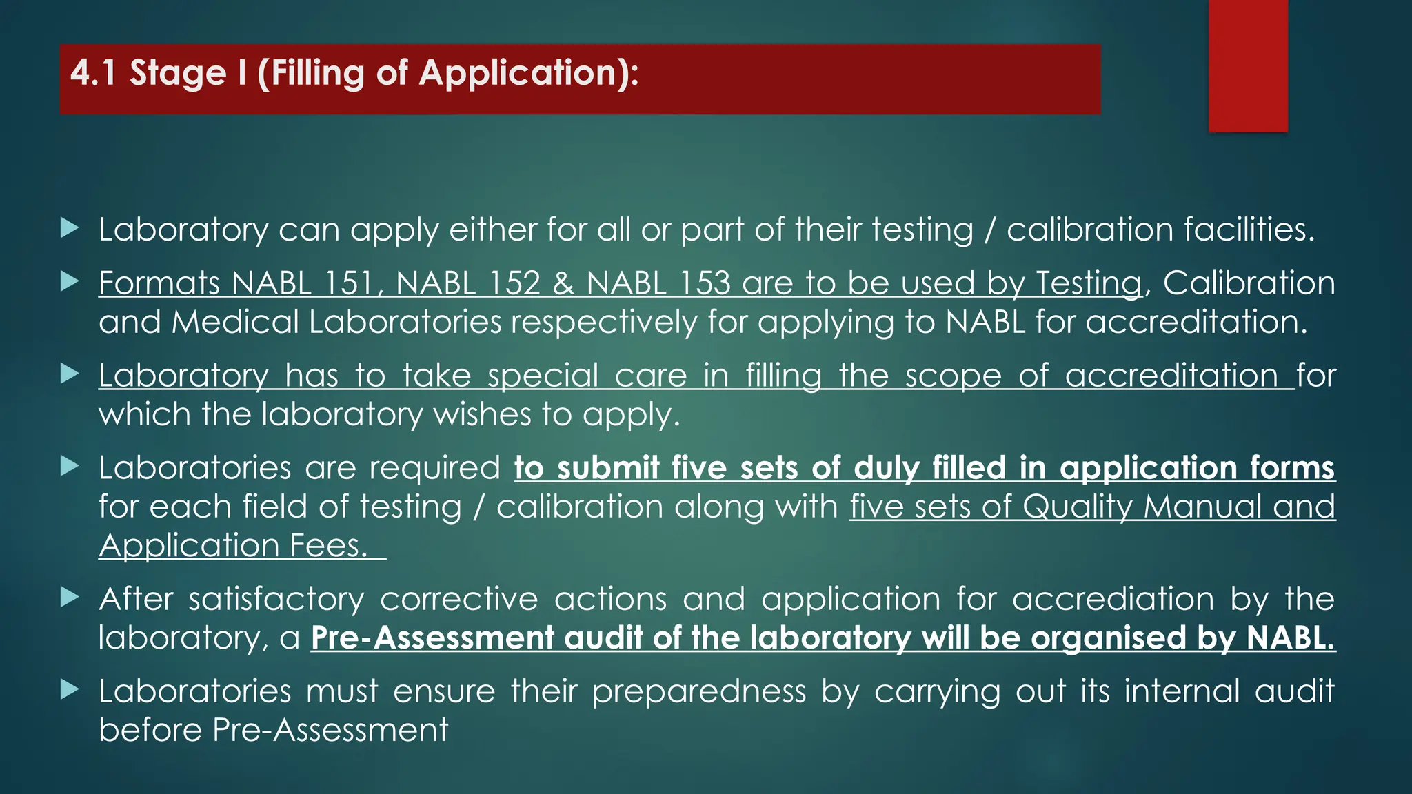 NABL accreditation : Principles and procedures | PPTX