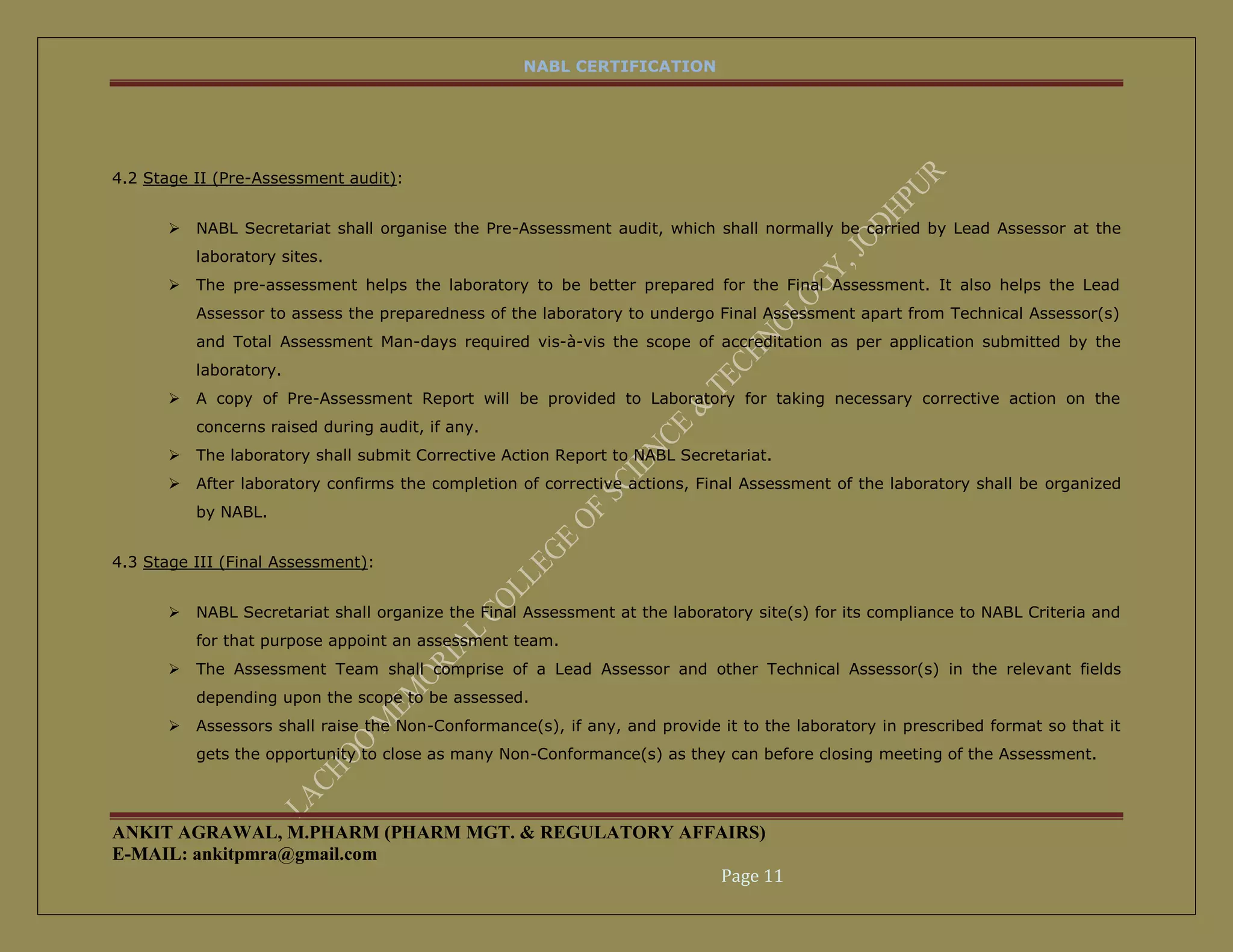 NABL Certification | PDF