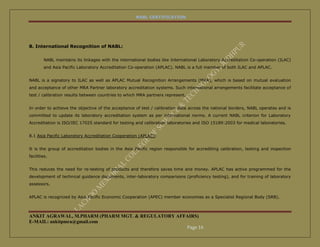 NABL Certification | PDF