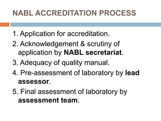Nabl certification | PPTX