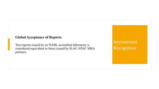 National Accreditation Board for Testing and Calibration Laboratories ...