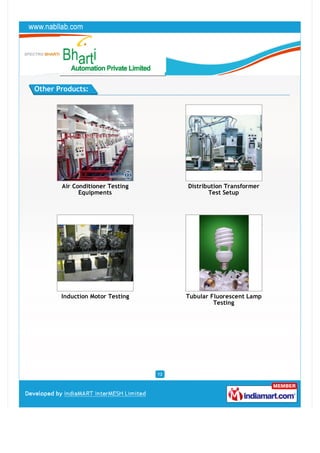 Bharti Automation Private Limited, New Delhi, Testing Solutions | PDF