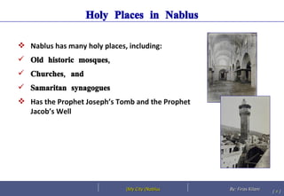 Nablus City, Palestine | PPS