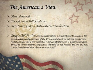 US Exceptionalism | PPT