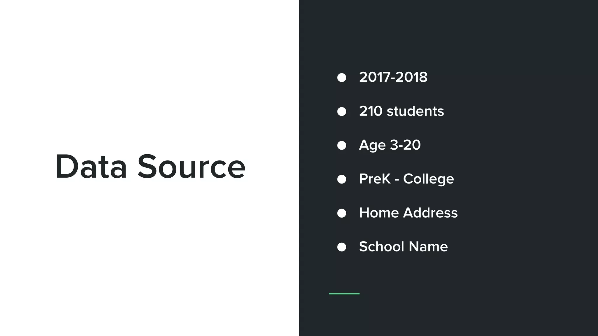 Student data analysis and visualization | PPT