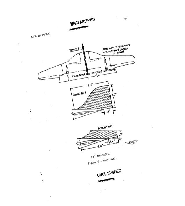 Naca flying wing