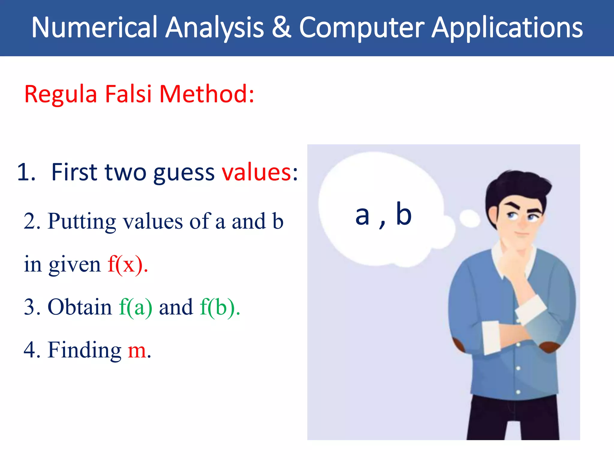 NACA Regula Falsi Method | PPT