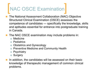 NAC candidate pre-exam orientation presentation | PPTX