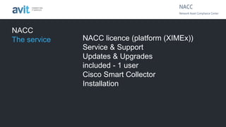 Avit’s Network Asset Compliance Center (NACC) | PPT