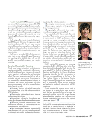 Sustainability and the Board of Directors - NACD Case Study EMC & GRI | PDF