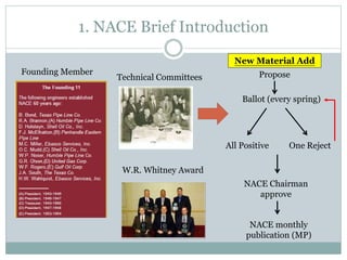 NACE introduction and related terms | PPTX
