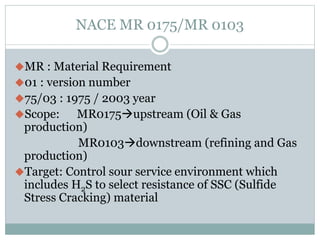 NACE introduction and related terms | PPTX