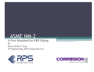 A New Standard for FRP Piping | PDF