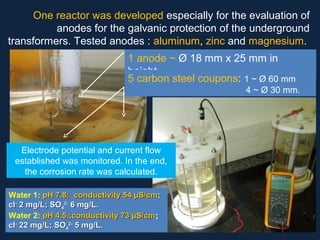 ORGANIC COATINGS FOR CORROSION PROTECTION OF TRANSFORMERS IN ...