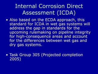 NACE Direct Assessment Standards applicable | PPT