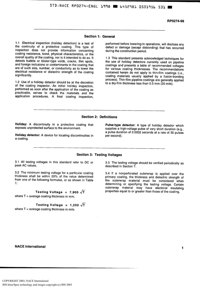 NACE RP0274 HOLIDAY.pdf