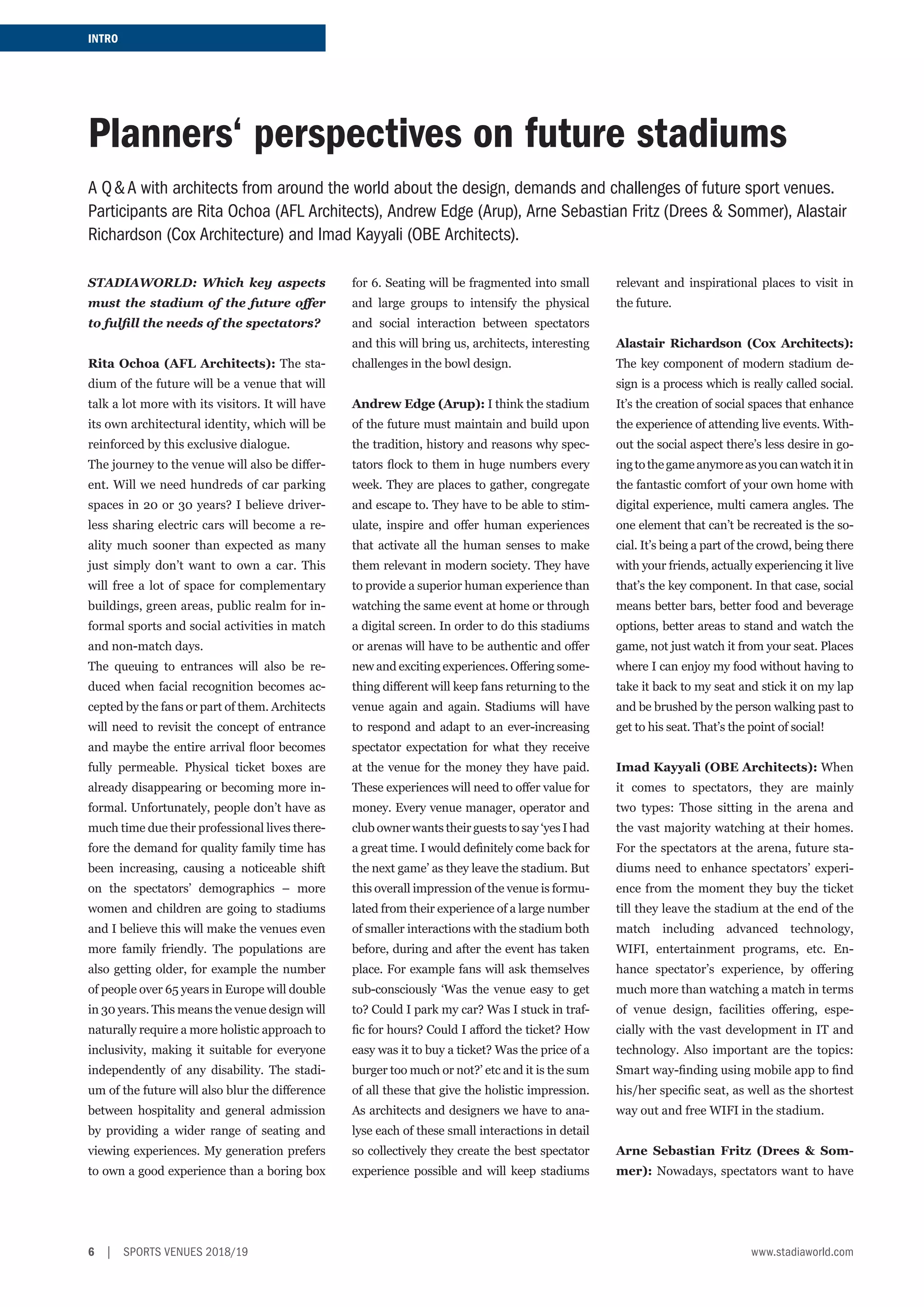 Future of stadium design | PDF
