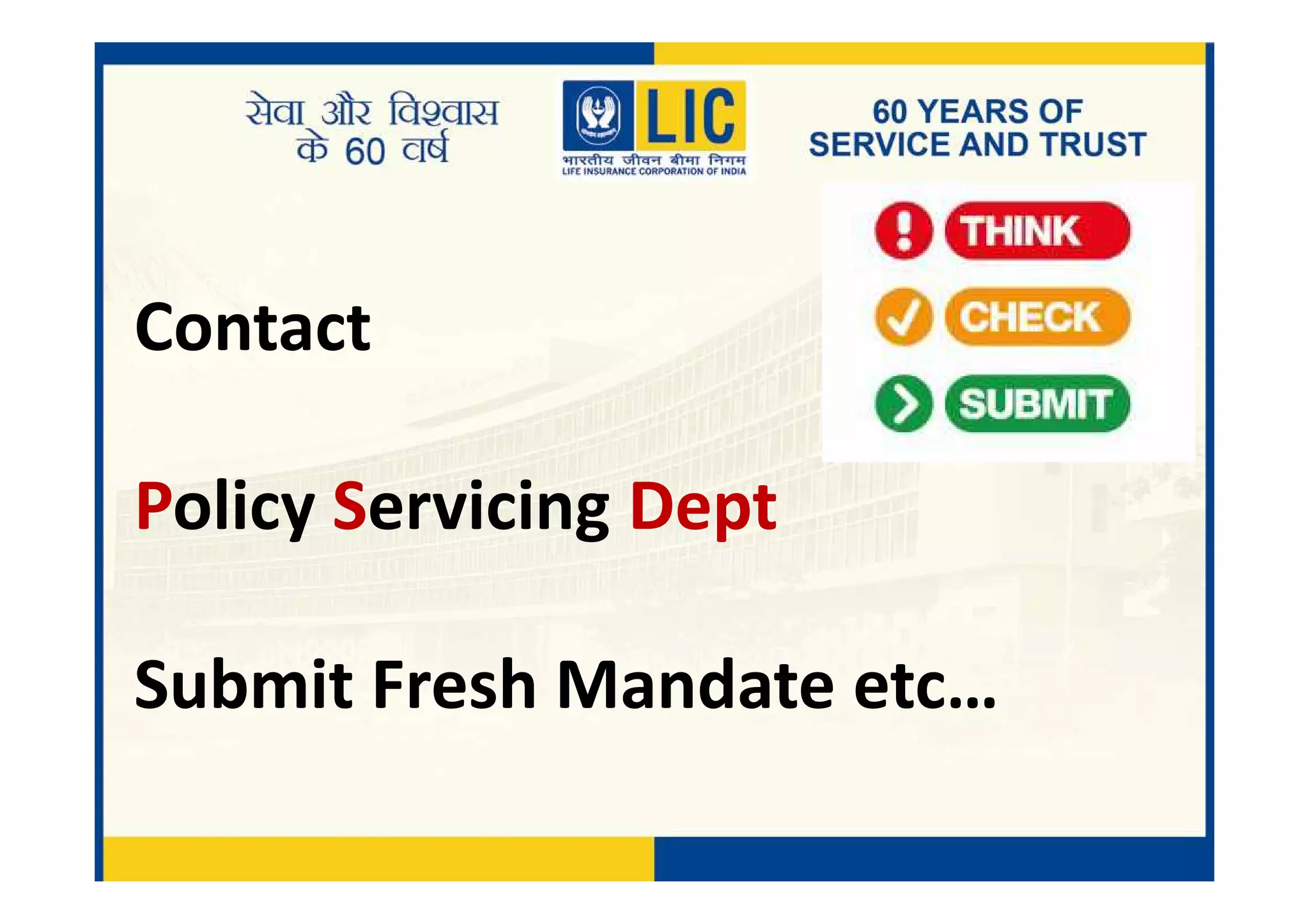 LIC NACH FORM - GUIDELINES TO FILL THE FORM | PDF