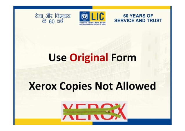LIC NACH FORM - GUIDELINES TO FILL THE FORM | PDF
