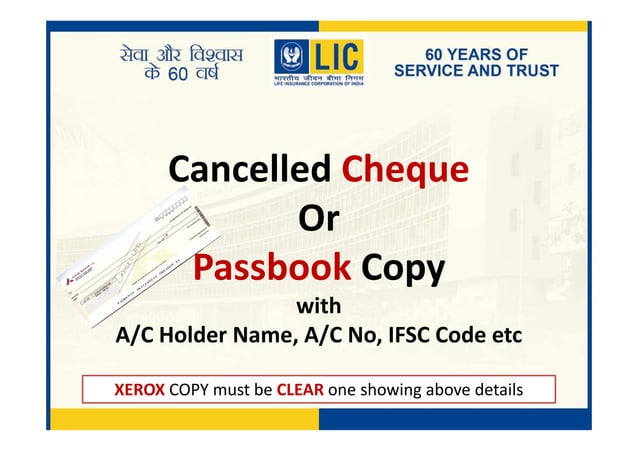 LIC NACH FORM - GUIDELINES TO FILL THE FORM | PDF