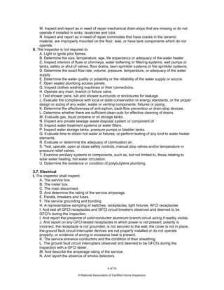 InterNACHI Standards of Practice | PDF