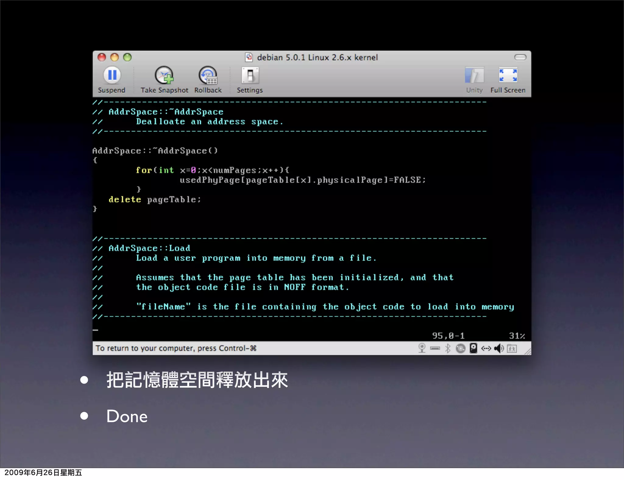 Nachos multiprogramming | PDF