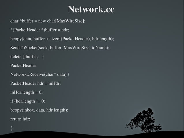 Nach os network | ODP | Computer Networking | Computing