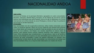 Nacionalidades Indigenas del Ecuador | PPTX