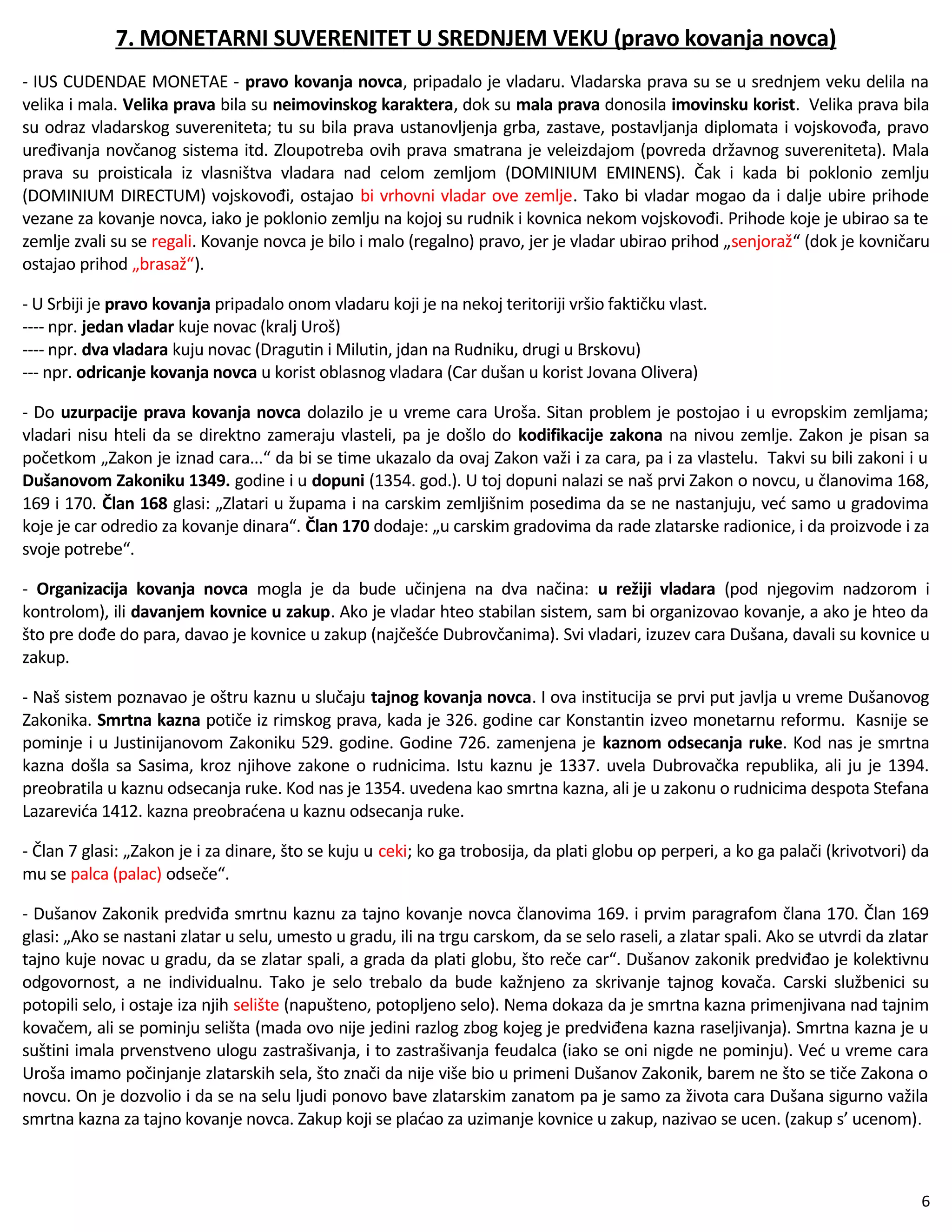 Nacionalni novac prvi kolok | DOC