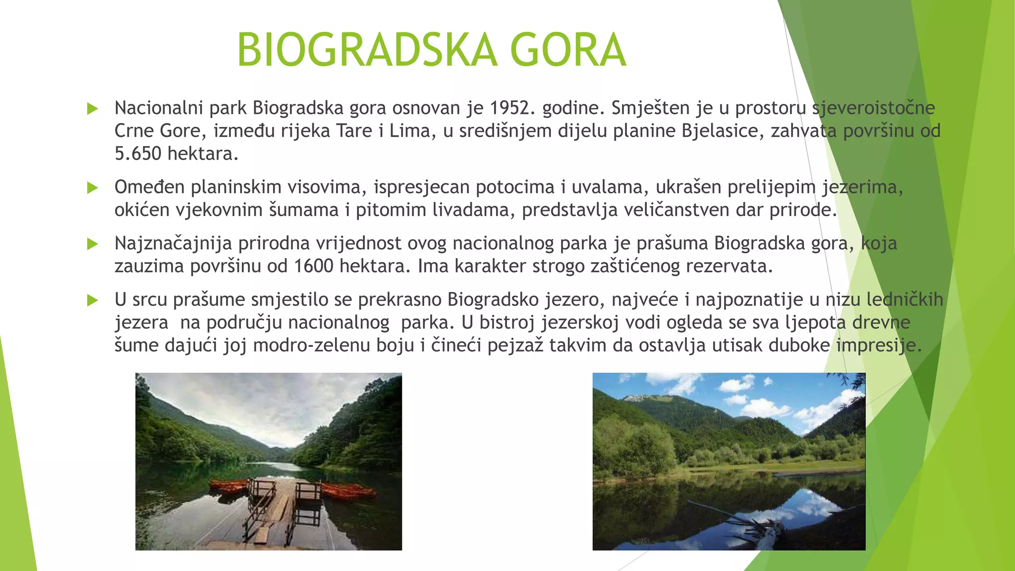 Nacionalni parkovi Crne Gore | PPTX