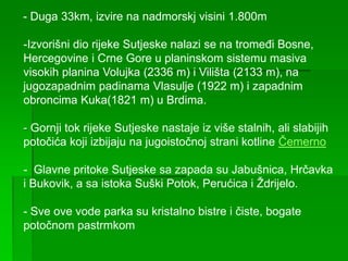 Nacionalni park Sutjeska | PPT