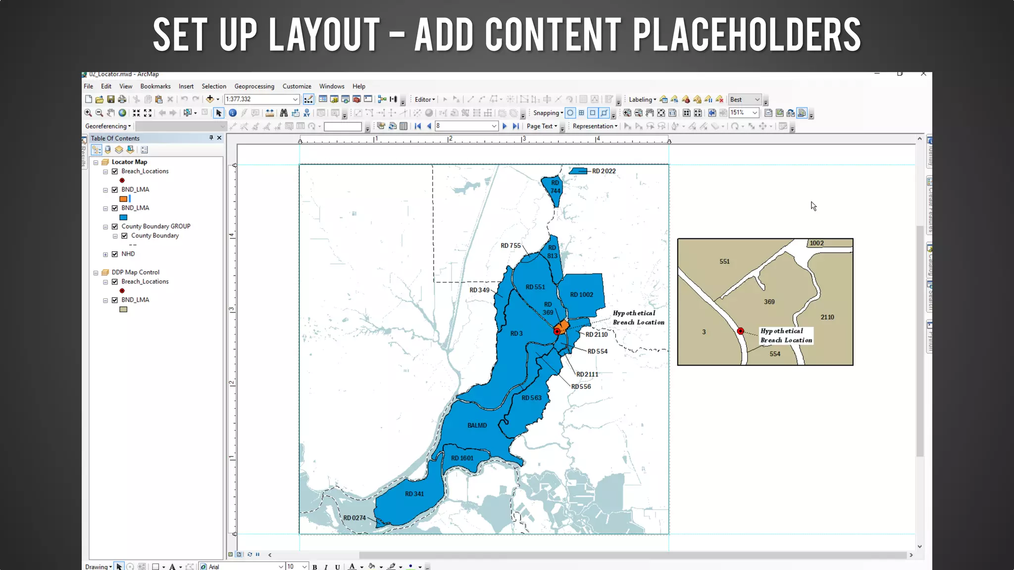 InDesign + ArcMap (Photoshop & Illustrator too) | PPT