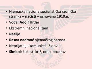 Nacizam u Njemačkoj | PPTX