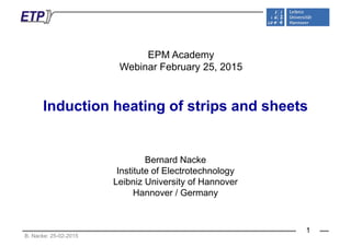 Induction heating of strips and sheets | PDF