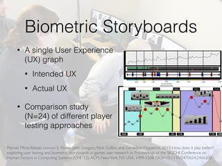 Games User Research, User Experience and Flow | PPT