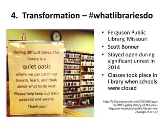 Strategies for smart libraries: building user-centred library and ...