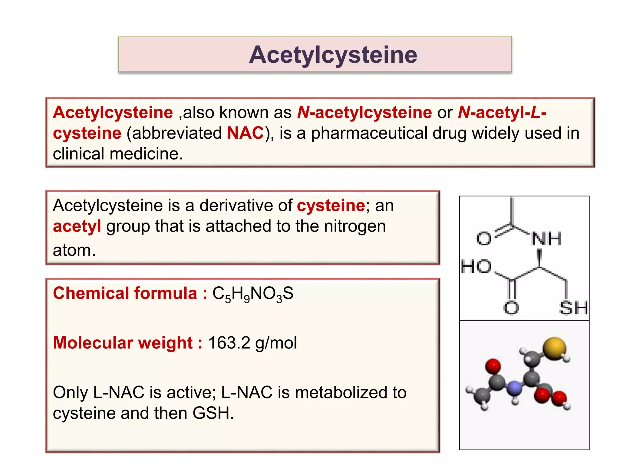 NAC In Respiratory Diseases | PPTX