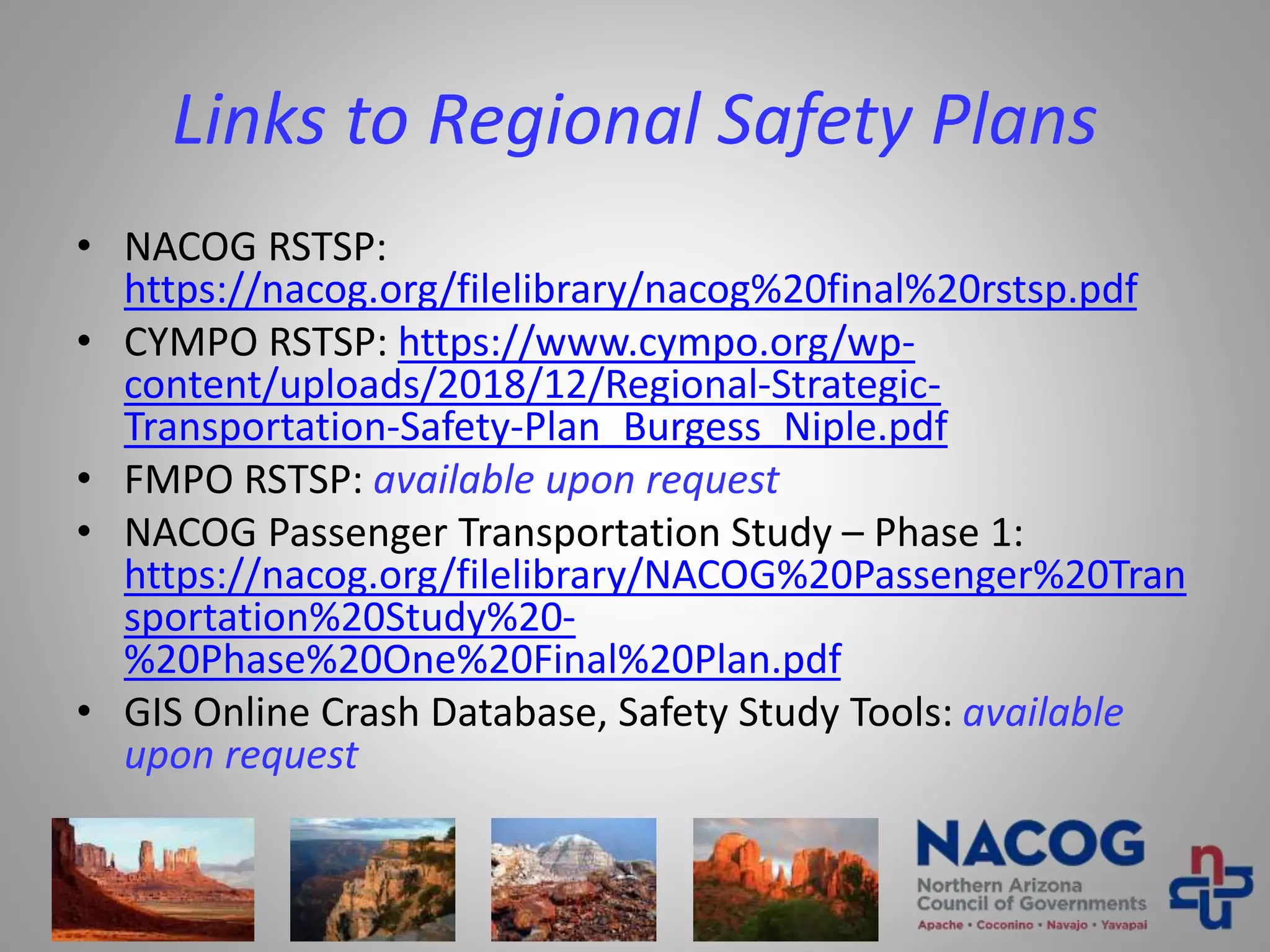 Regional Strategic Transportation Safety Plan | PPT