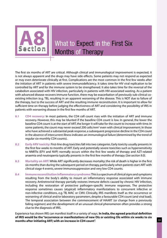 Naco guidelines for hiv aids management | PDF