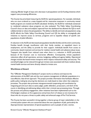 Offender Management Dashboard | PDF
