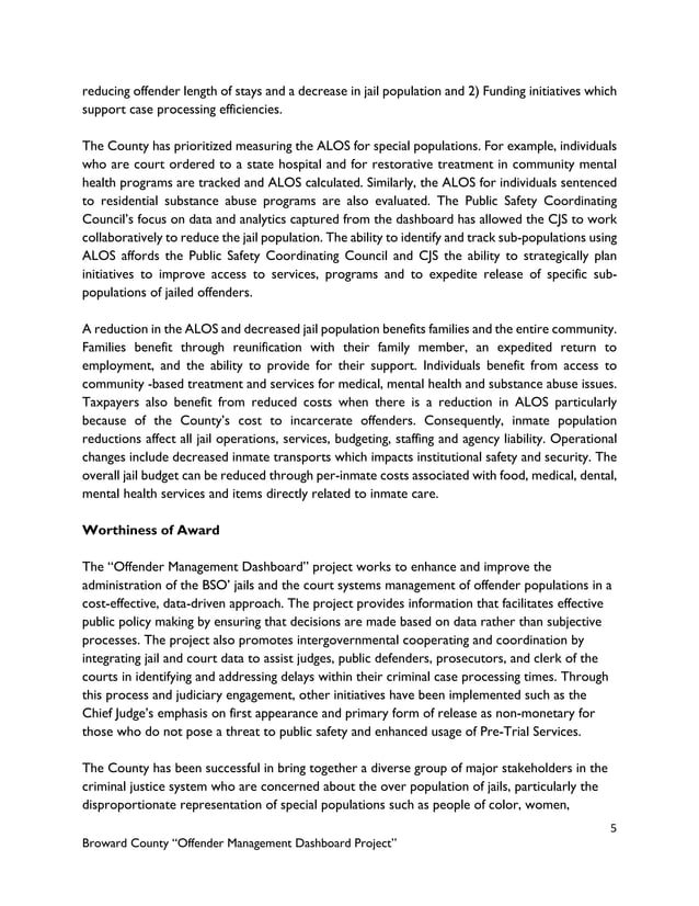 Offender Management Dashboard | PDF