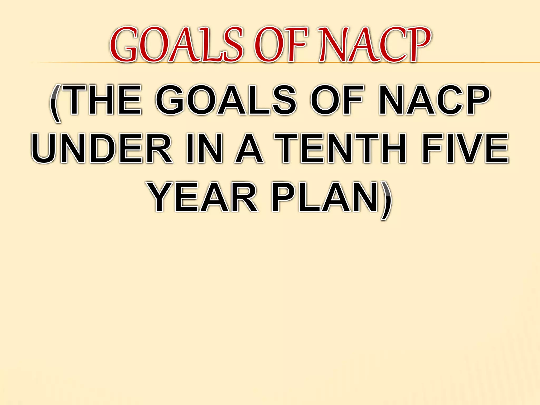 NACP / STD CONTROL PROGRAM | PPTX