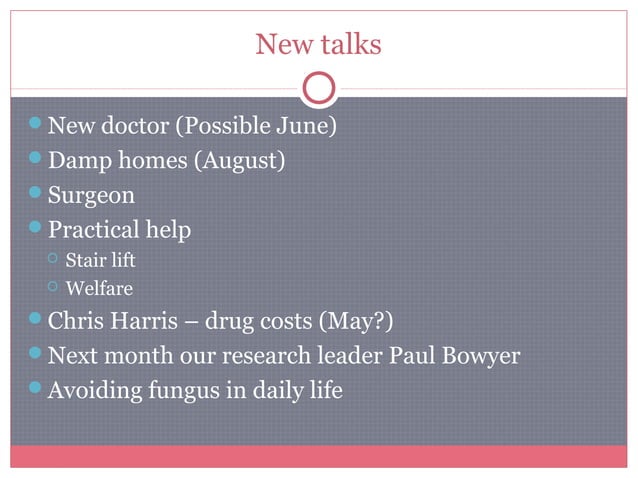 Offline community, VOICE focus meeting. | PPT