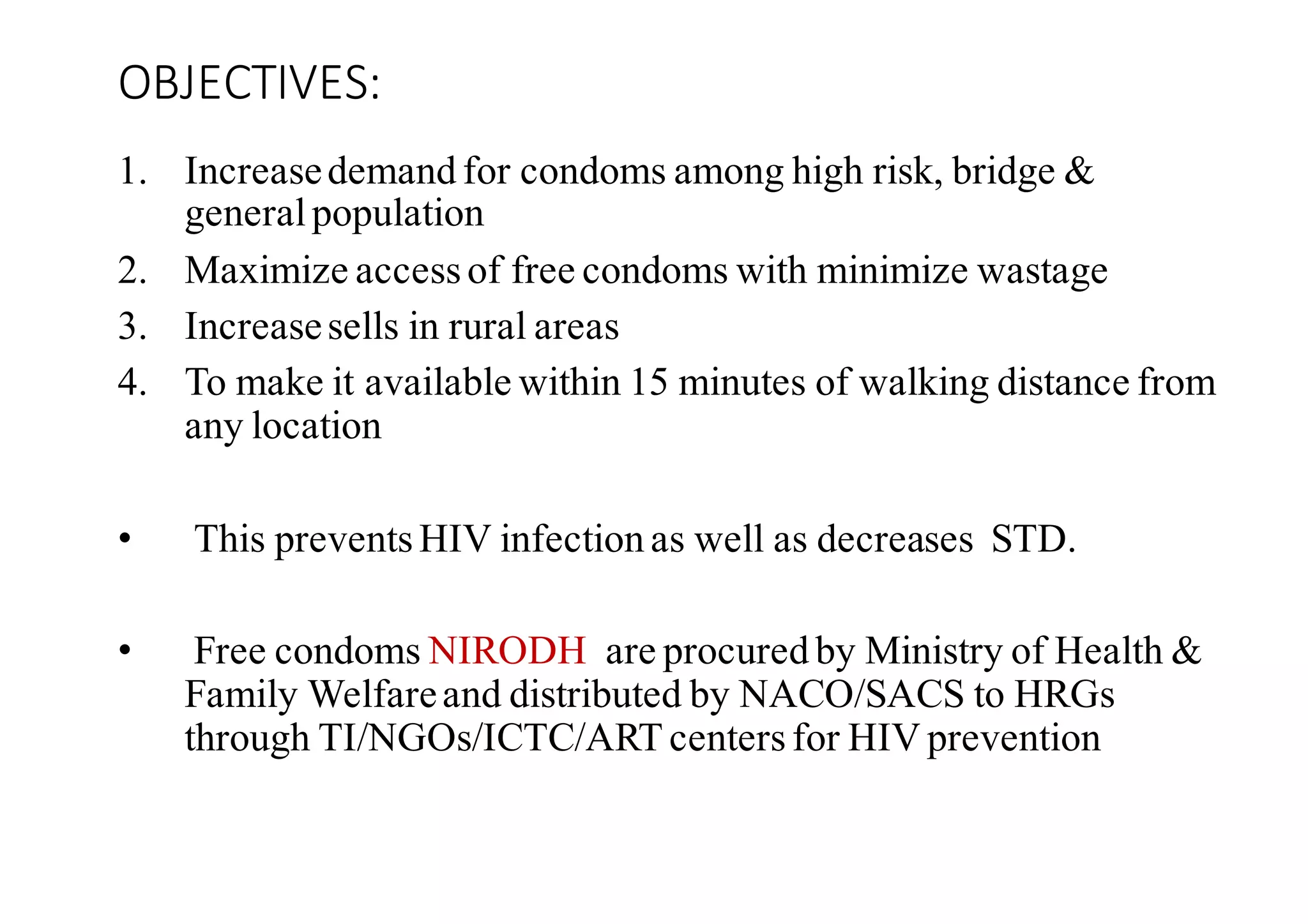 National AIDS Control Programme | PDF