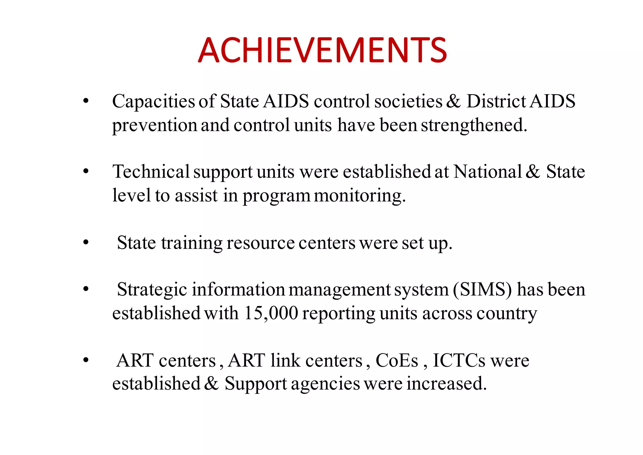 National AIDS Control Programme | PDF